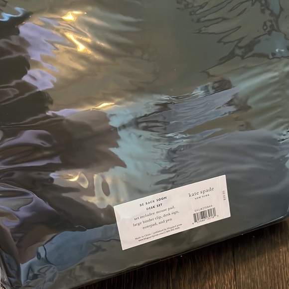kate spade | Office | Kate Spade Desk Gift Setblack Spade Dot | Poshmark